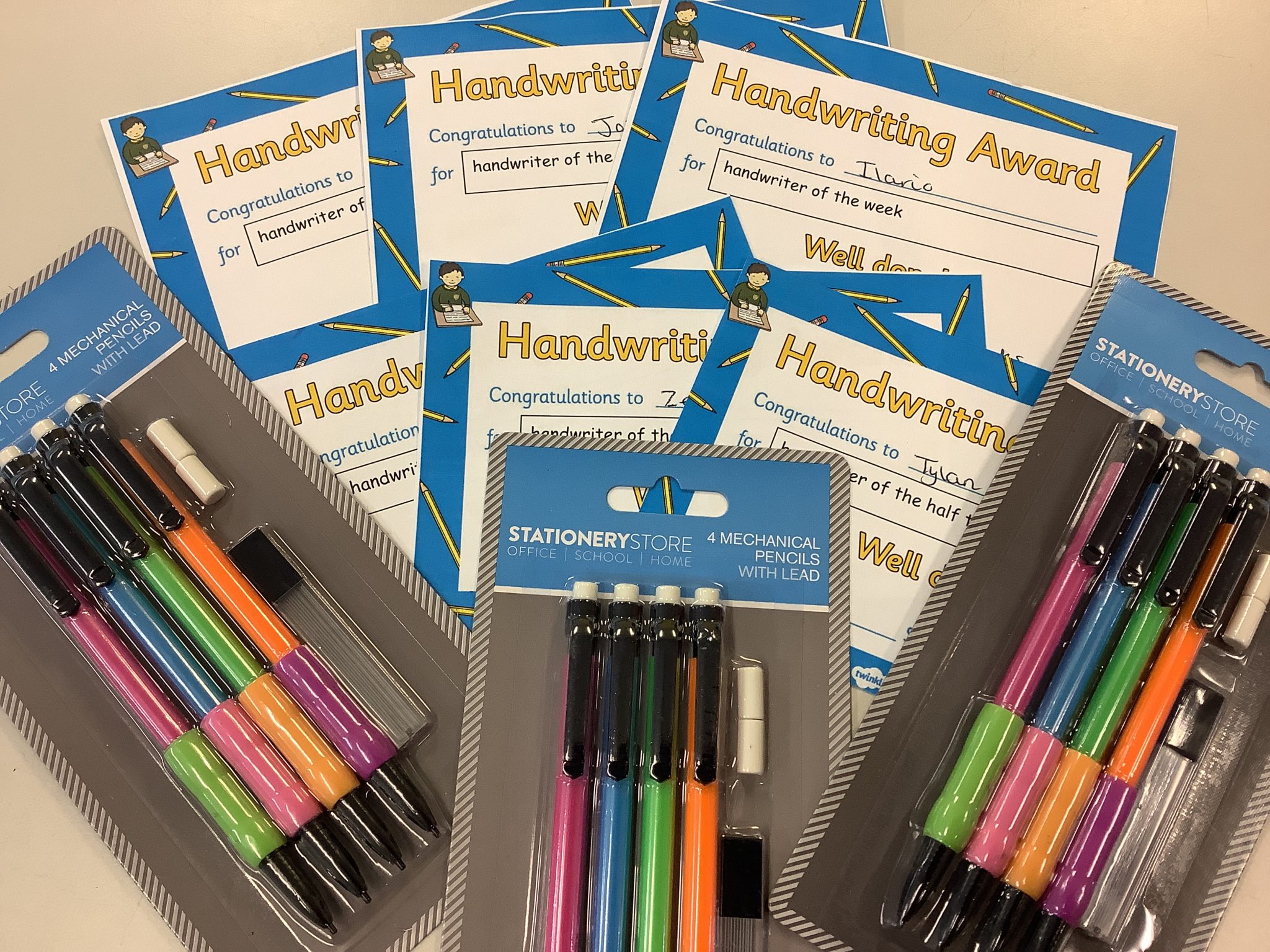 Handwriting Awards – Riversides School